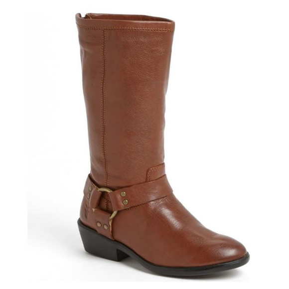 Frye | Shoes | Frye Phillip Harness Tall Boot In Whiskey Brown 2 | Poshmark